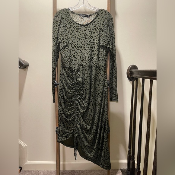 ASOS Curve | Dresses | Naa Naa Side Slit Mesh Midi Dress | Poshmark